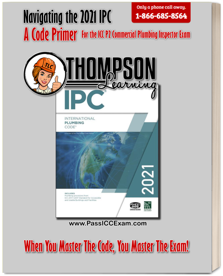 Pass the 2021 ICC P2 Commercial Plumbing Inspector Exam! | PassICCExam ...